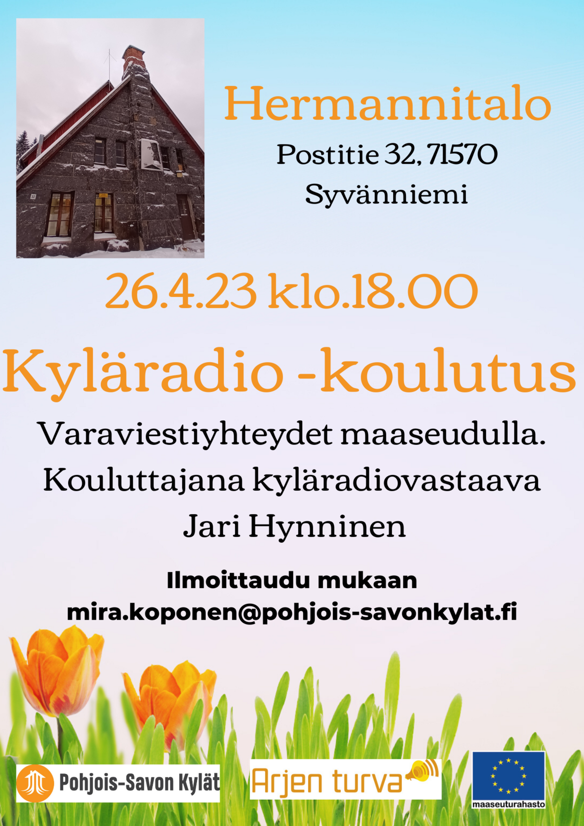 Kyläradio-koulutus - Pohjois-Savon Kylät ry